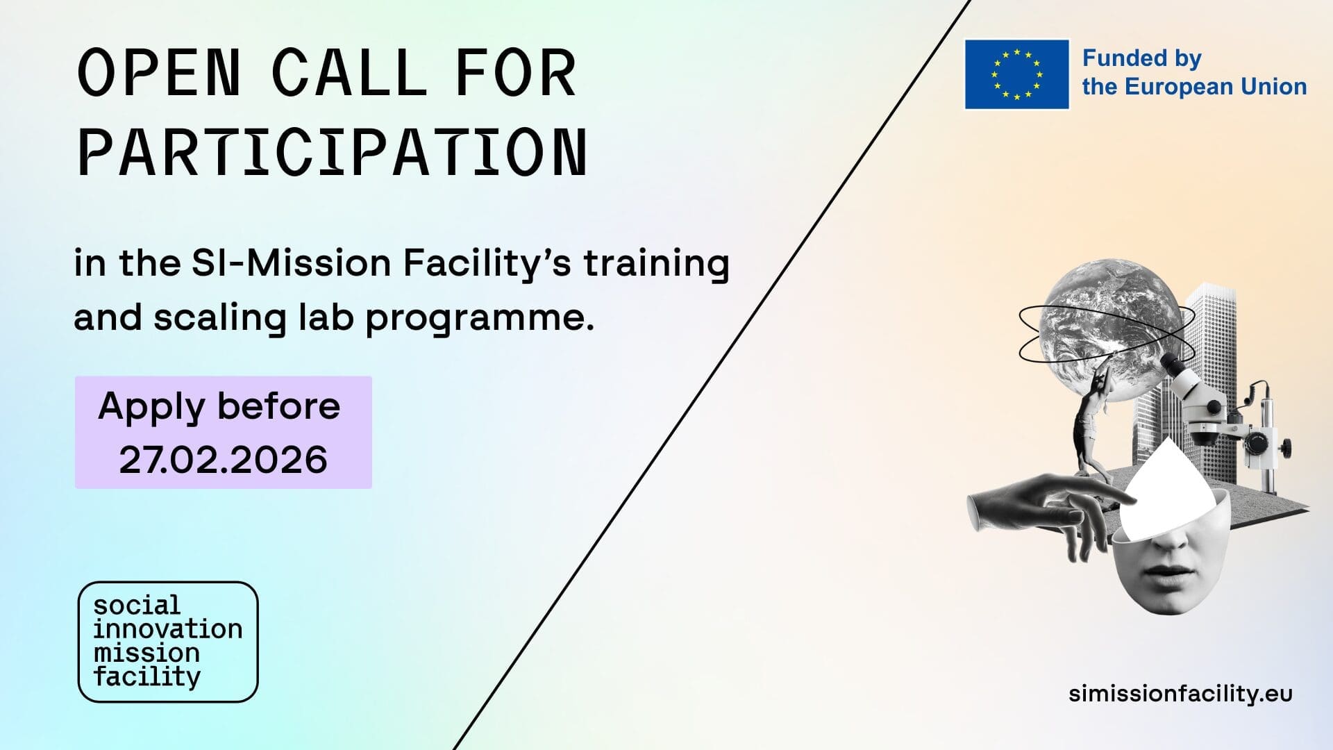 Open Call per Support Organisations: Training e Scaling Lab con SI ...